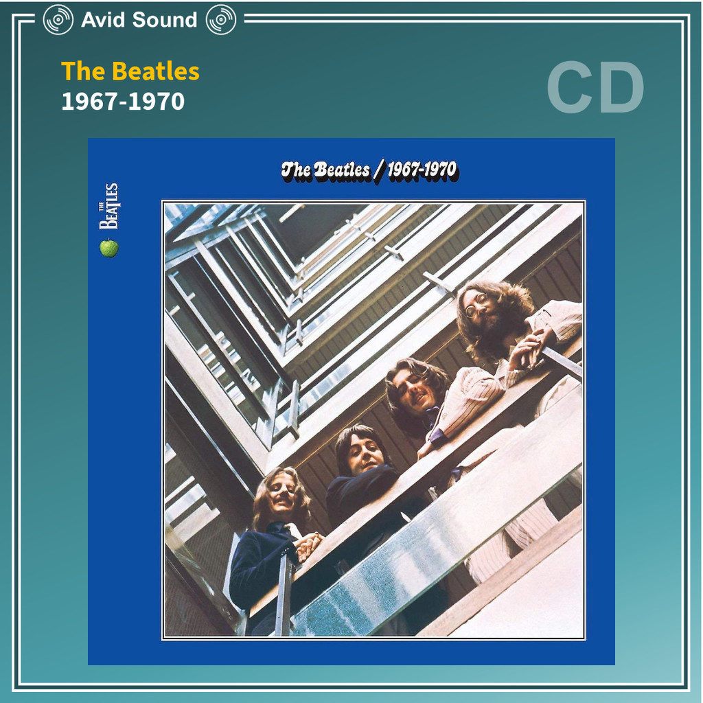 CD แผ่นซีดี The Beatles 1967-1970 Blue Cover ใหม่ ซีล The Beatles CD ...