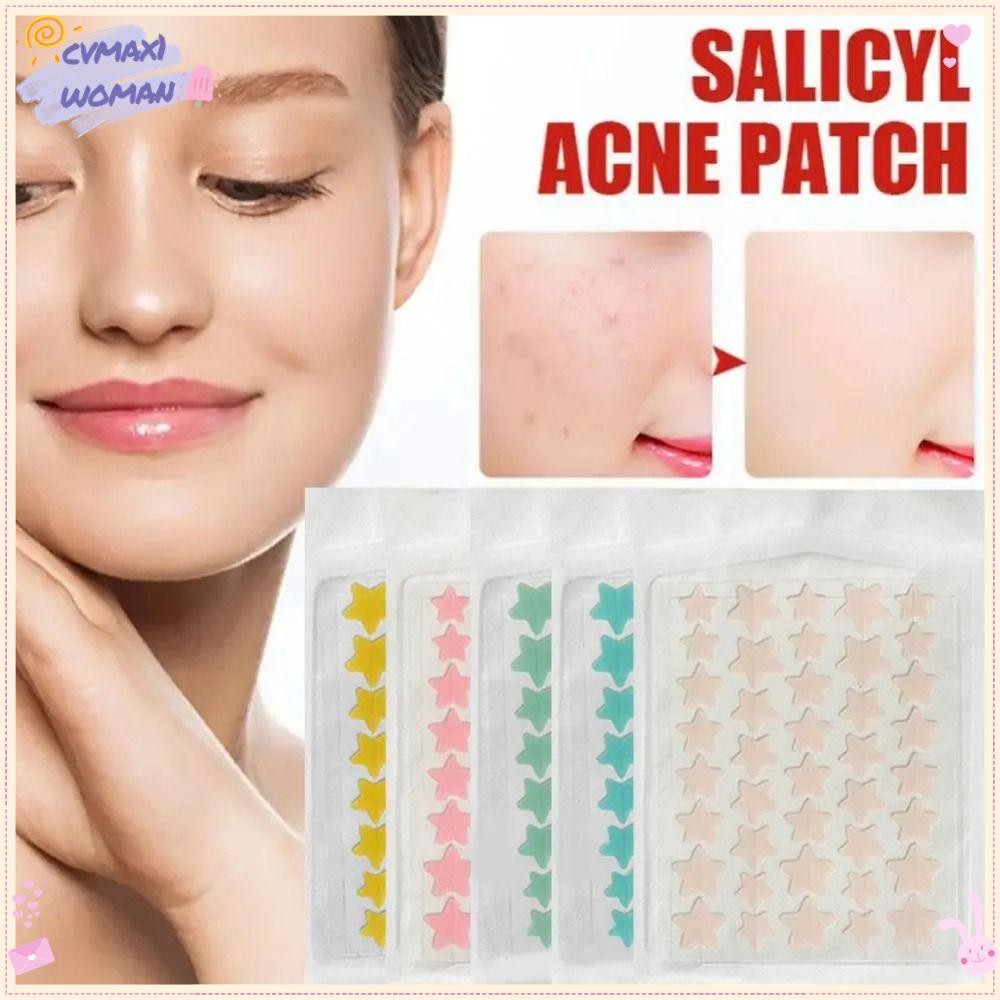 CYMX 40 ชิ้น/แผ่นสิวสติกเกอร์,ที่มีสีสัน Skin Care แผ่นแปะสิว, ทนทาน ...