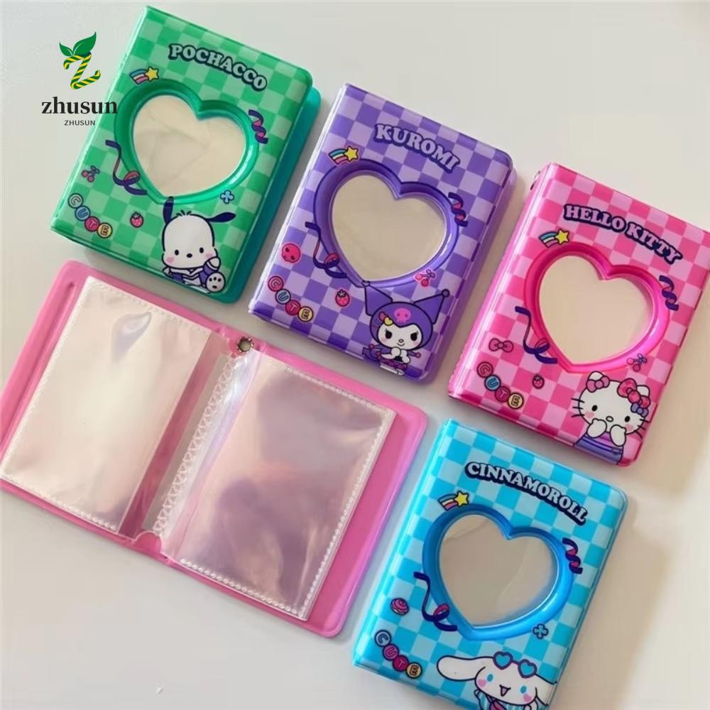 ZHUSUN อัลบั้มภาพ, 36 ช่อง Sanrio Hello Kitty card Collect Book, PVC 3 ...