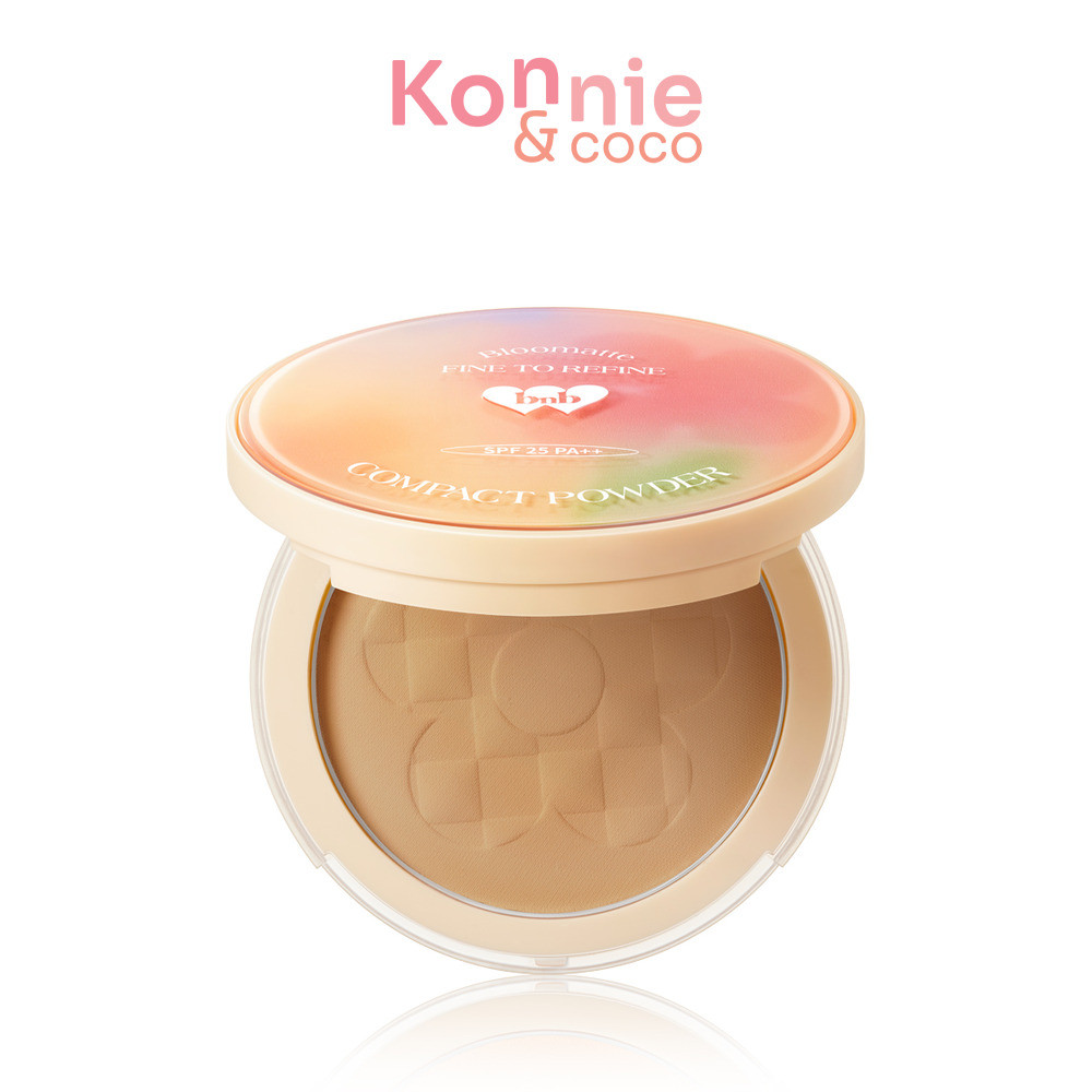 barenbliss Bloomatte Fine to Refine Compact Powder 6g แบร์แอนด์บลิซ ...