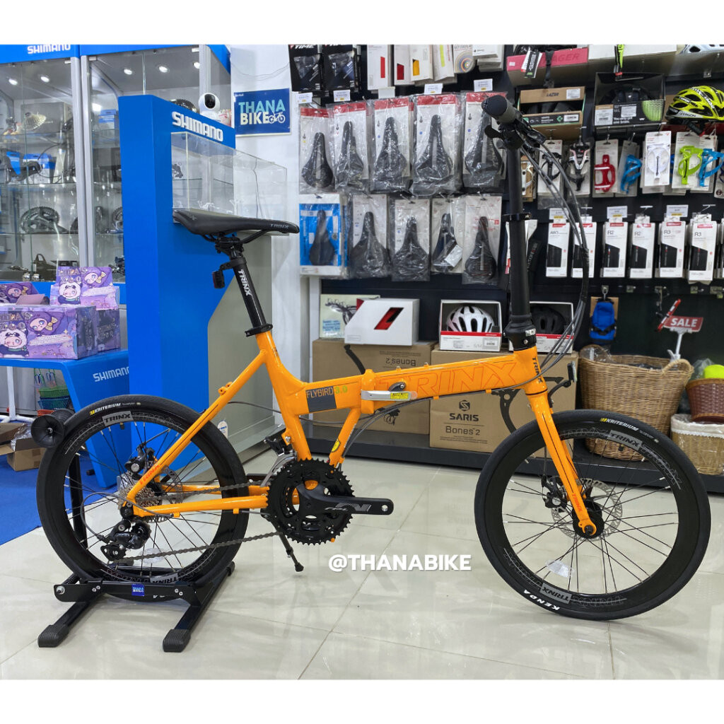 จักรยานพับ TRINX FLYBIRD 3.0 เฟรมอลู ล้อ 20 นิ้ว (451) เกียร์ SORA ...