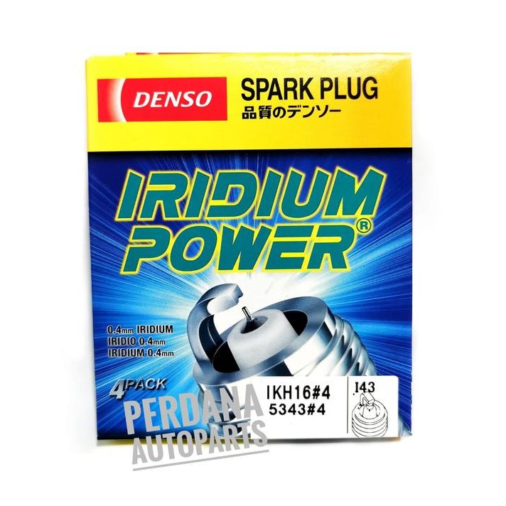 DENSO IRIDIUM SPARK PLUG IKH16 IKH20 IKH22 - IKH16 | Shopee Thailand