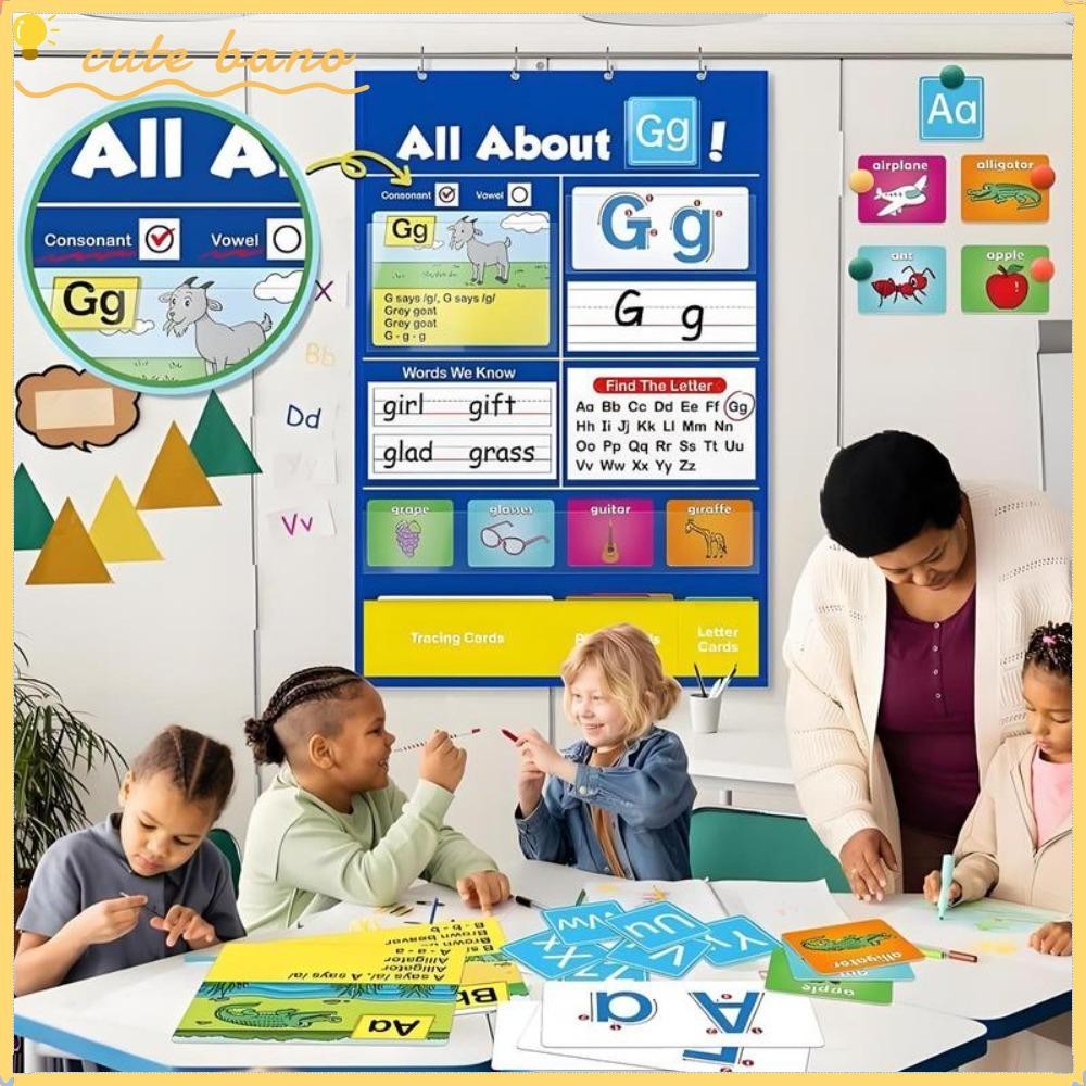 BANO Letter Handwriting Practice Tool, Homeschool Interactive Alphabet ...