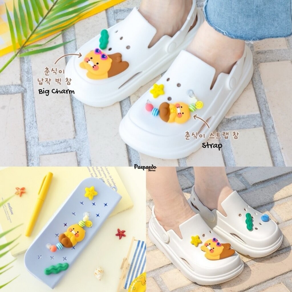 🐈พร้อมส่ง KAKAO FRIENDS Charm Jibbitz ชาร์มติดรองเท้า / กระเป๋า /เคส New Silicone Charms ...