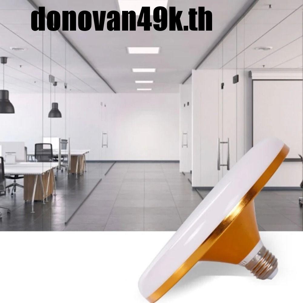 DODONVAN49K หลอดไฟ LED, 220V 15W 20W 30W 40W 50W 60W 80W UFO LED โคมไฟ ...