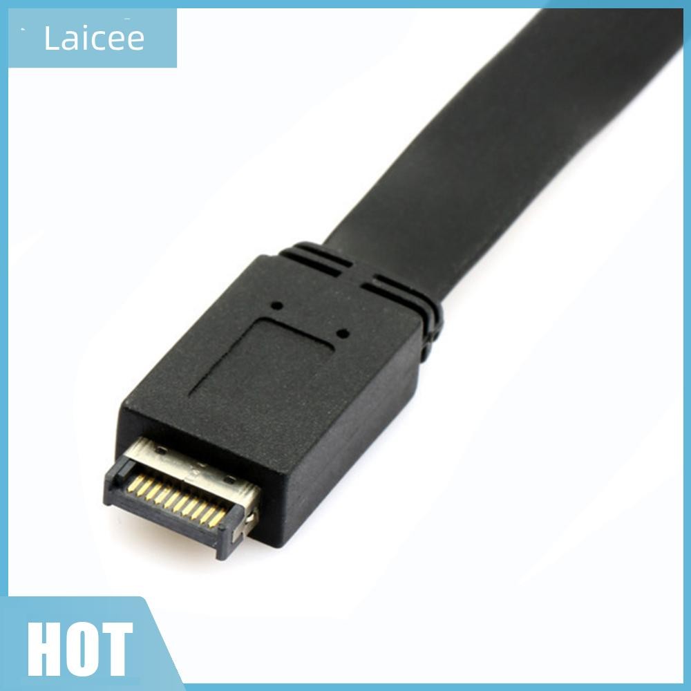 [Laicee.th] Type E เป็น USB 3.1 Type C แผงด้านหน้า Header เมนบอร์ดตัวเชื่อมต่อสายเคเบิลขยาย ...