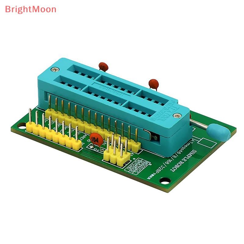 BrightMoon ATMEGA8 ATMEGA48 ATMEGA168 ATMEGA328P-PU DIP28 ระบบขนาดเล็กบอร์ดโปรแกรมเมอร์ระบบบอร์ด ...