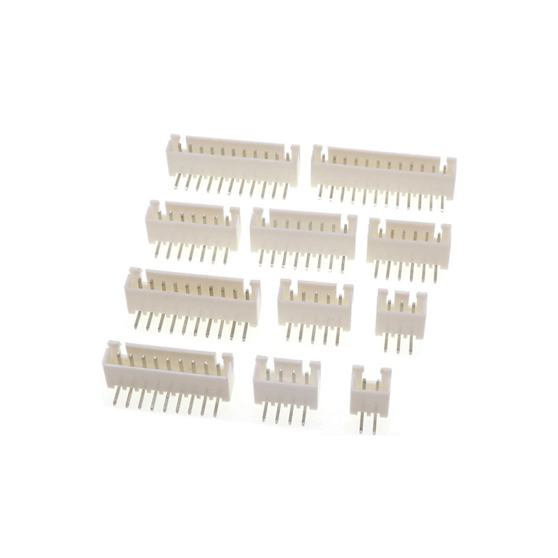 10pcs XH2.54 มุมขวา PIN Header Connector 2P 3P 4P 5P 6P 7P 8P 9P 10P ...