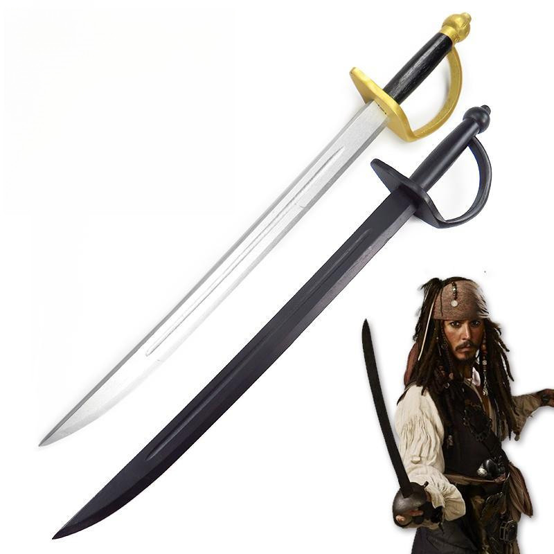 Pirates of the Caribbean Captain Jack Sparrow Classic Wooden Cosplay ...