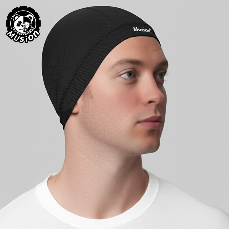 ผ้าซับในหมวกกันน็อคจักรยานยนต์ Musion ผ้าไหมน้ำแข็งแท้ระบายอากาศได้ดี ...