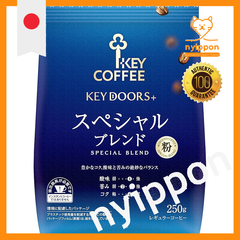 KEY COFFEE KEY DOORS+ Blend Ground Coffee 250g | Shopee Thailand