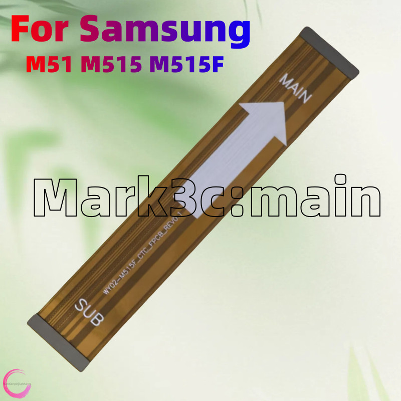 USB ชาร์จพอร์ตสําหรับ Samsung M51 M515 M515F เมนบอร์ด flex พอร์ต USB ...