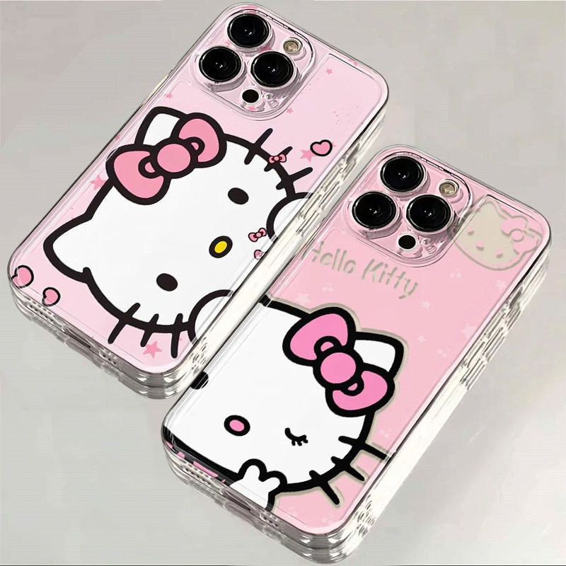 น่ารัก Sanrio Beiye Hello Kitty สําหรับ Samsung Galaxy A7 2018 A06 หมาย ...