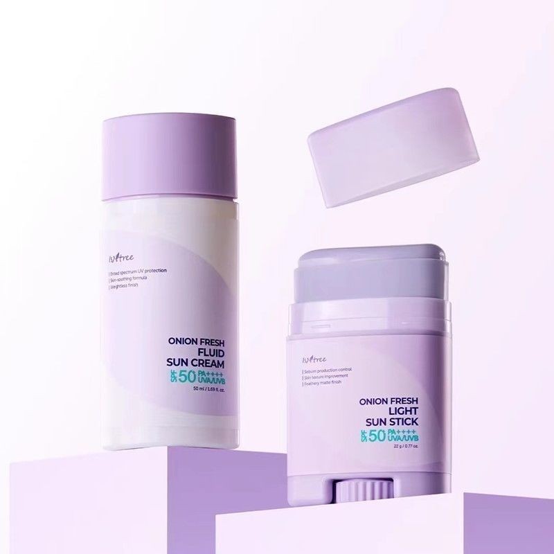 เกาหลี isntree Purple Onion Light Print Sunscreen Cream 50ml Onion ...