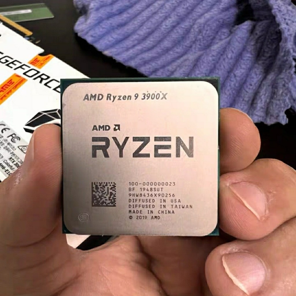 รับประกันชิปที่แยกชิ้นส่วน CPU AMD R9 3900X สำหรับสามเดือน | Shopee ...