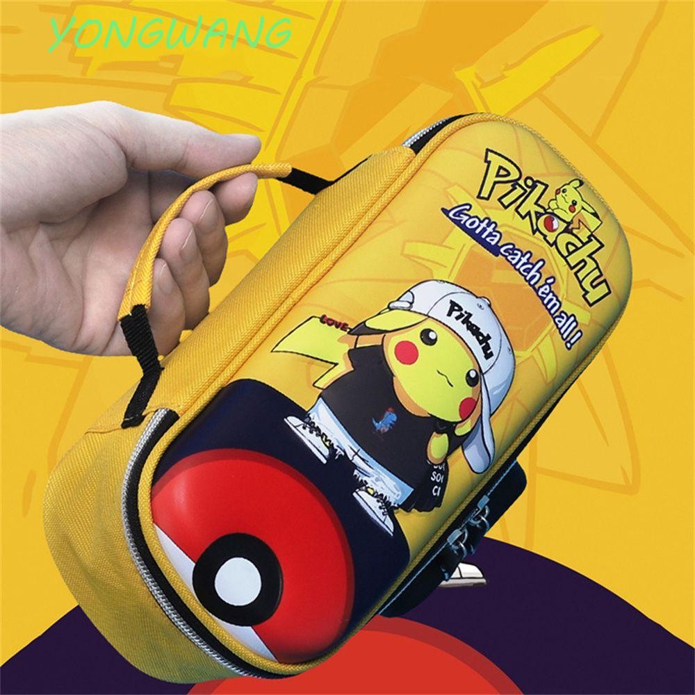 YONGWANG กล่องดินสออะนิเมะของขวัญวันเกิดความจุขนาดใหญ่นักเรียน Pikachu ...