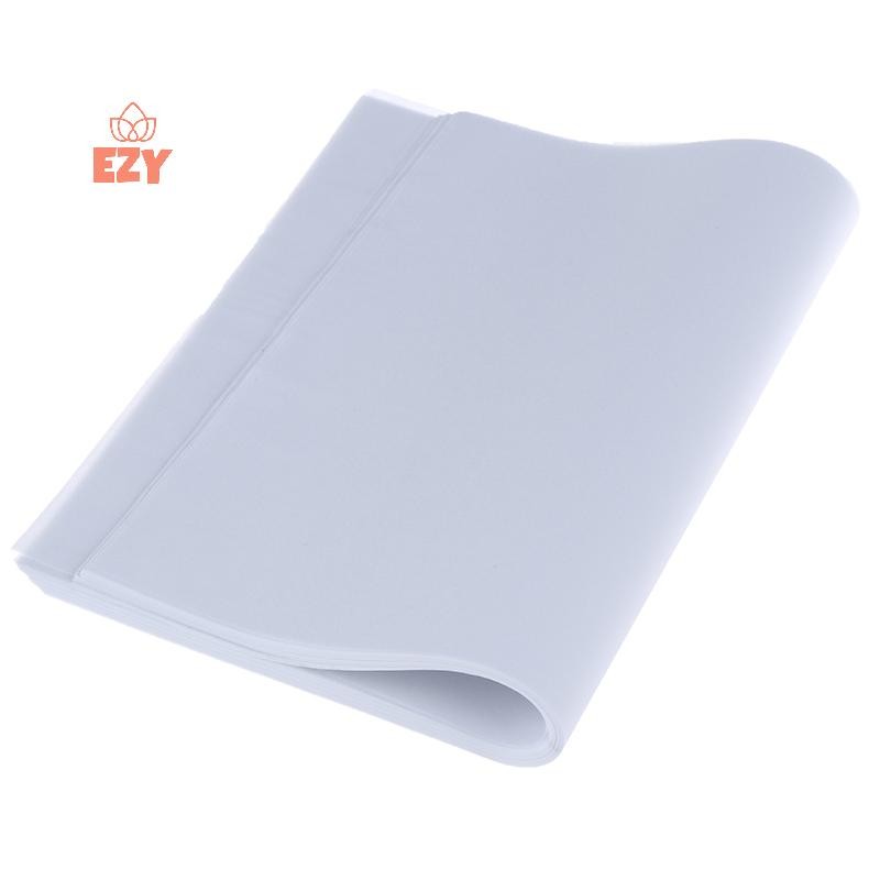 EZY 100 ชิ้น Tracing กระดาษโปร่งแสง Craft การคัดลอกการประดิษฐ์ตัวอักษร ...