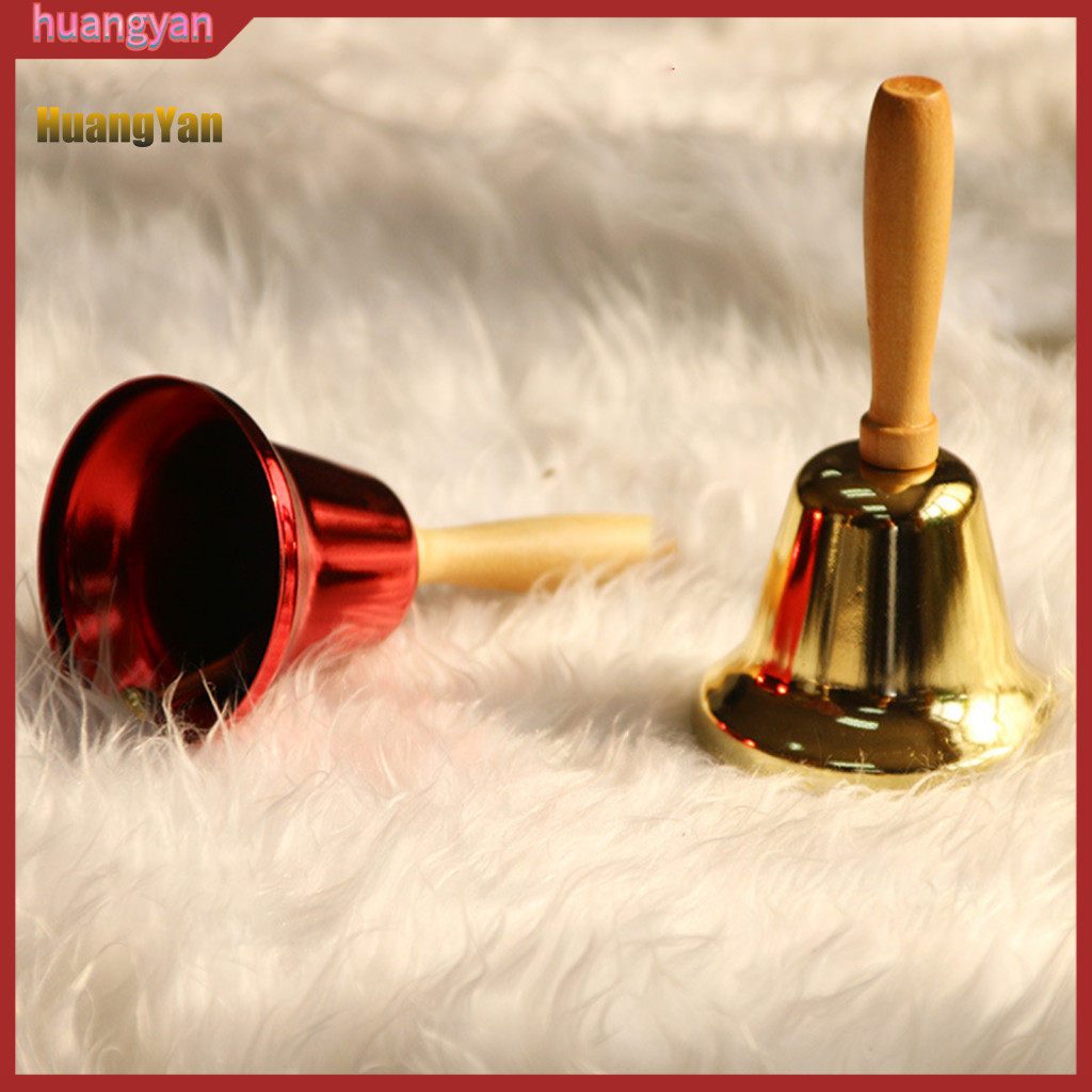 ฮวงหยาน| Hand Bell Iron Art ไม้ Handle Bell เทศกาลตกแต่งมือถือ Ringing ...