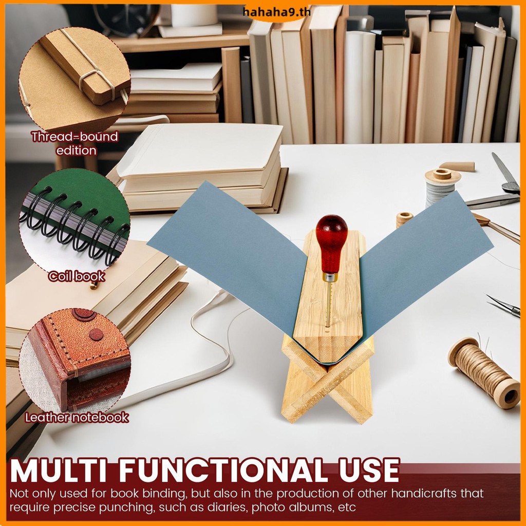 เครื่องมือผูกหนังสือชุดเจาะ Stable Book Binding Cradle พร้อมคู่มือเจาะ ...