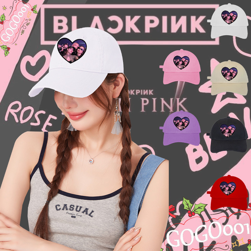 หมวกเบสบอล Kpop BLACKPINK hat Unisex Outdoor cap #เหมาะสำหรับกิจกรรม ...