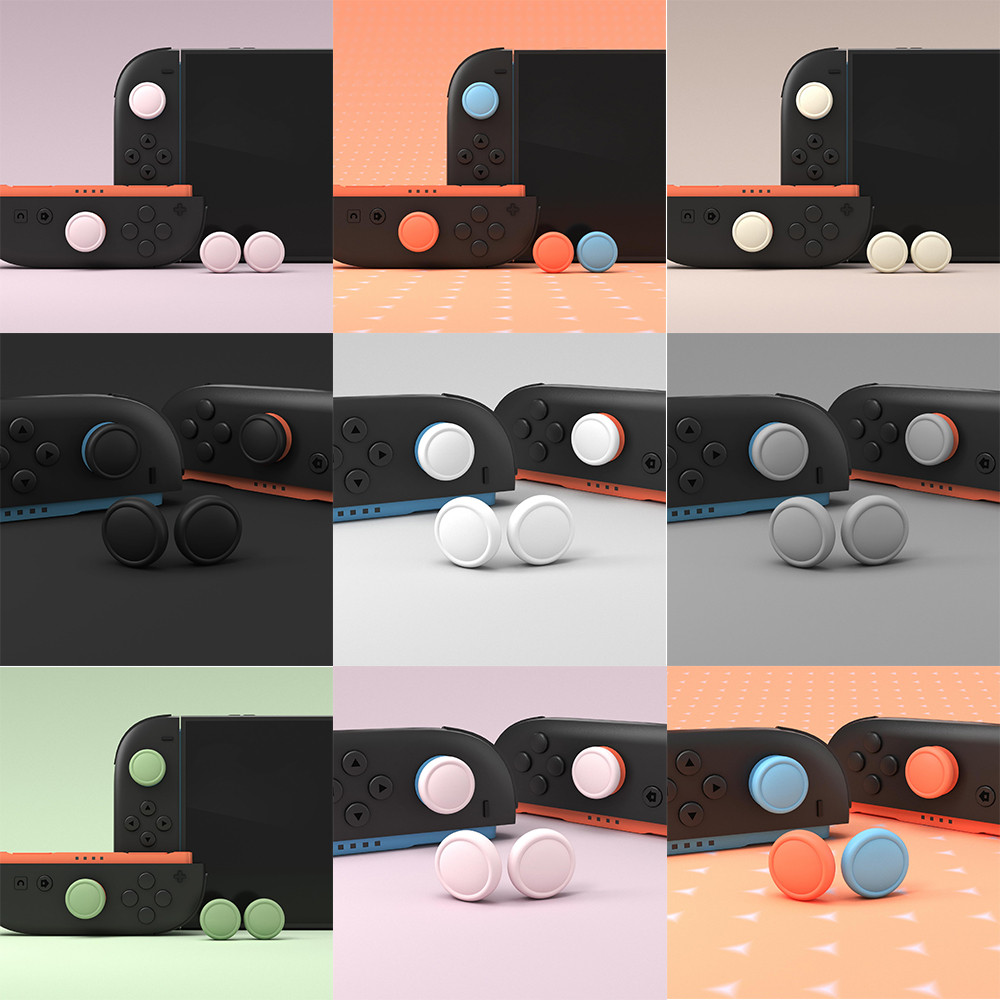 Thumb Grips สําหรับ Nintendo Switch 2, 4 แพ็คซิลิโคนจอยสติ๊ก Caps สําหรับ Joycon 2, อุปกรณ์เสริม ...