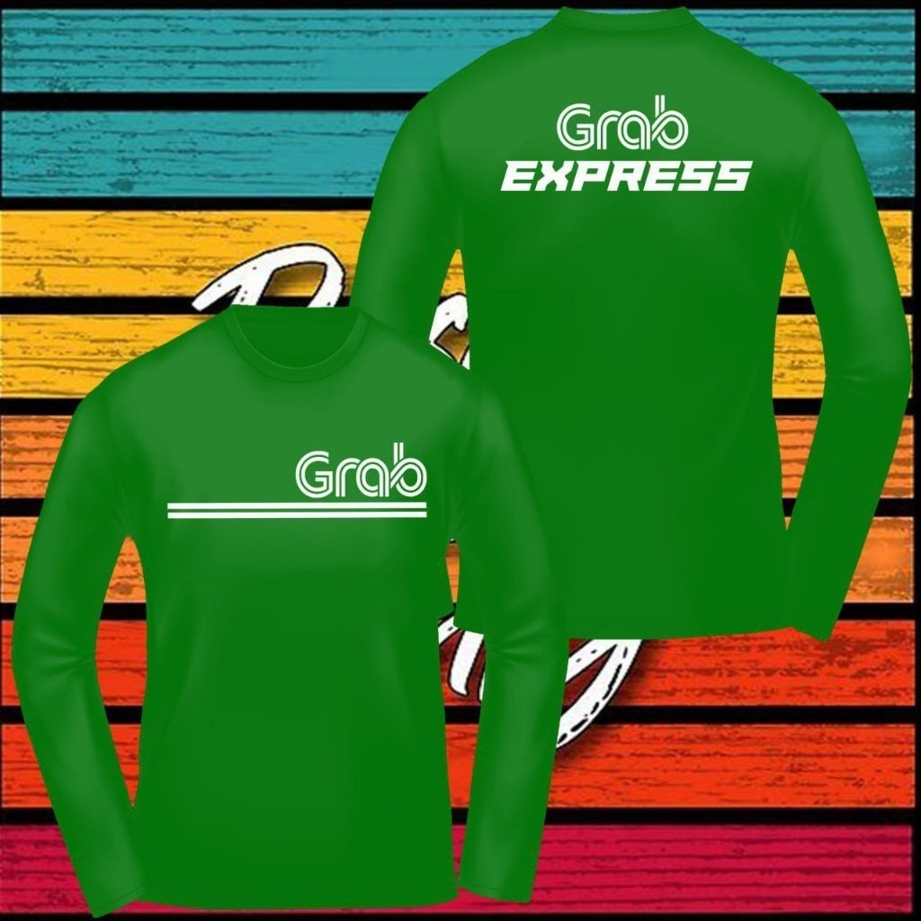 Grab Food/ Grab Express แขนยาวและเสื้อยืด | Shopee Thailand