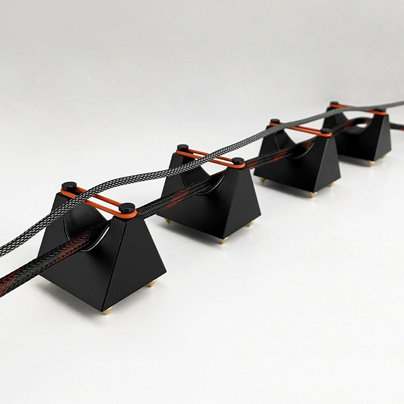 Hi-Fi Audio Cable Support Stand Vibration-Isolating Rack Bracket Holder ...