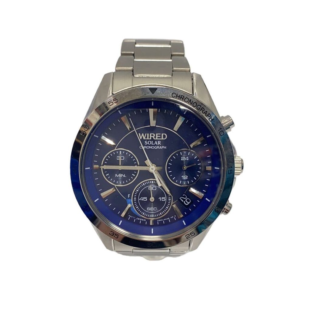 Seiko(ไซโก) SEIKO NEXTAGE Men's Watch Quartz Analog BLU SLV VR42-0AB0 ...