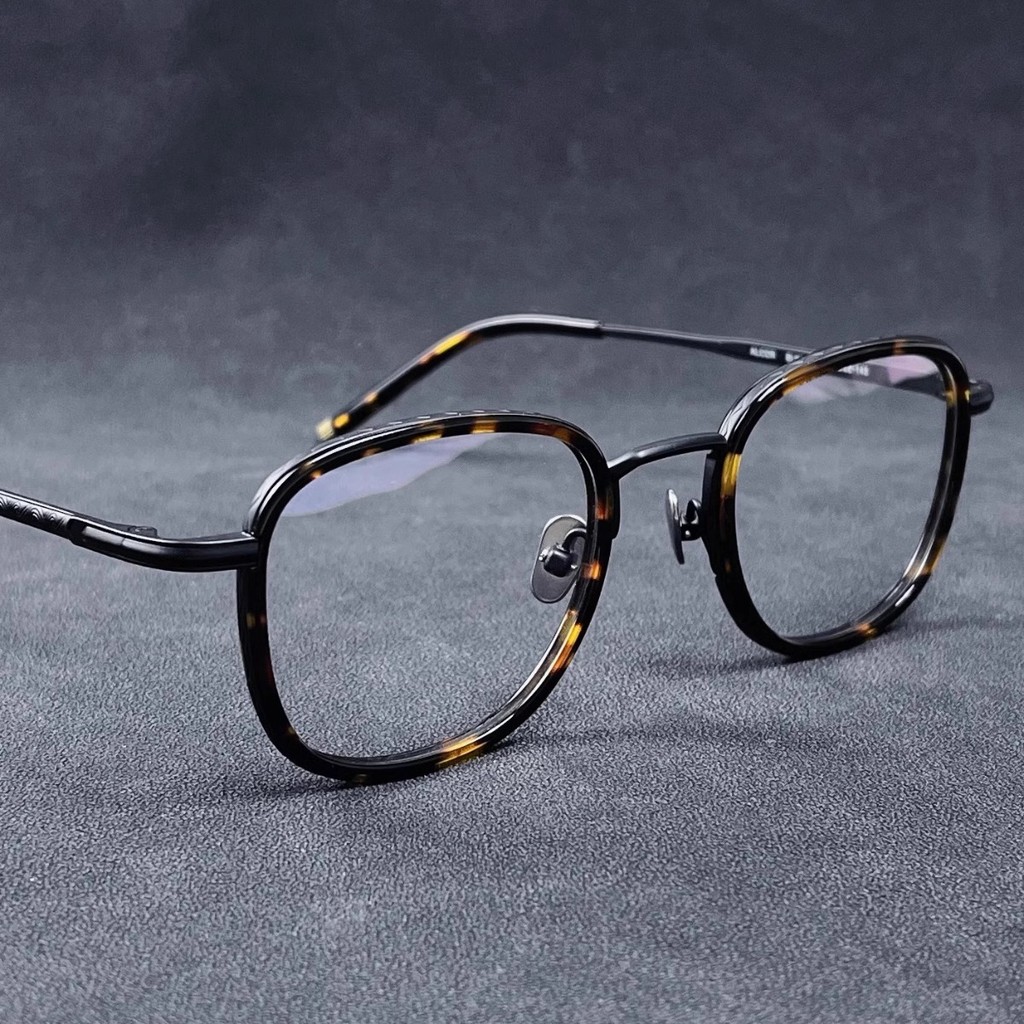 13.8g Pure Titanium Ultra-Light Alcor ญี่ปุ่น Handmade กรอบแว่นตารetro ...
