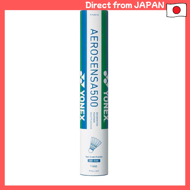 YONEX Badminton Shuttlecock AeroSensor 400 with Temperature Indicator - 1 Dozen (AS-500 ...