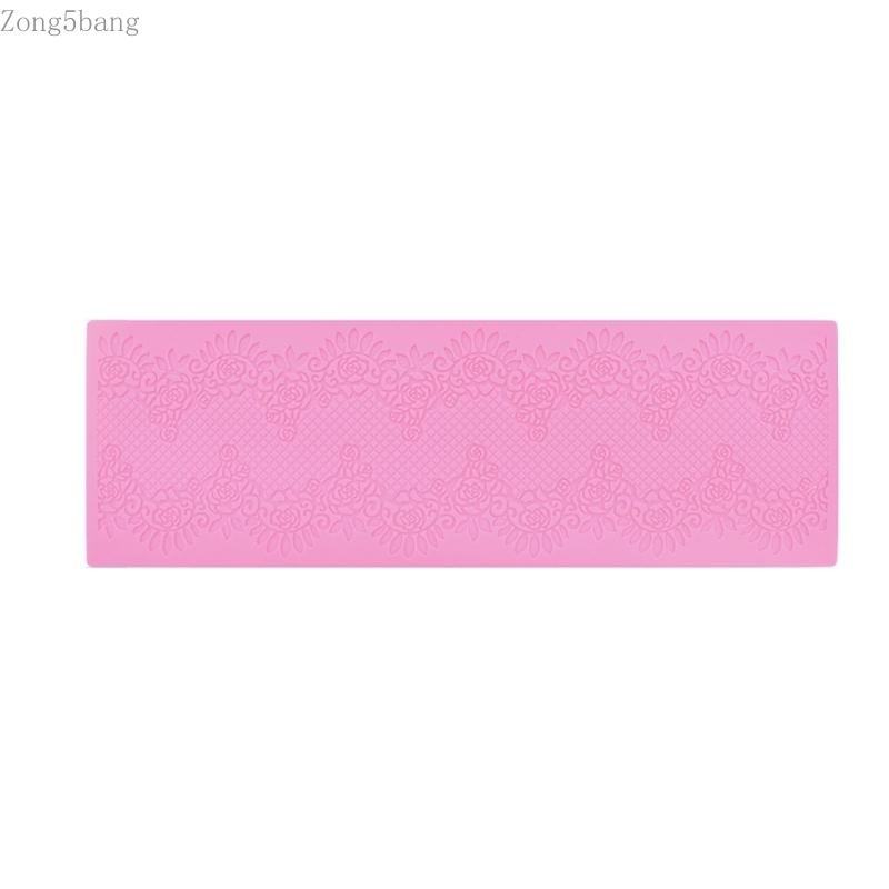 Zong Baking Fondant ลูกไม้ซิลิโคนแม่พิมพ์เค้กตกแต่งแม่พิมพ์ลูกไม้นูน ...