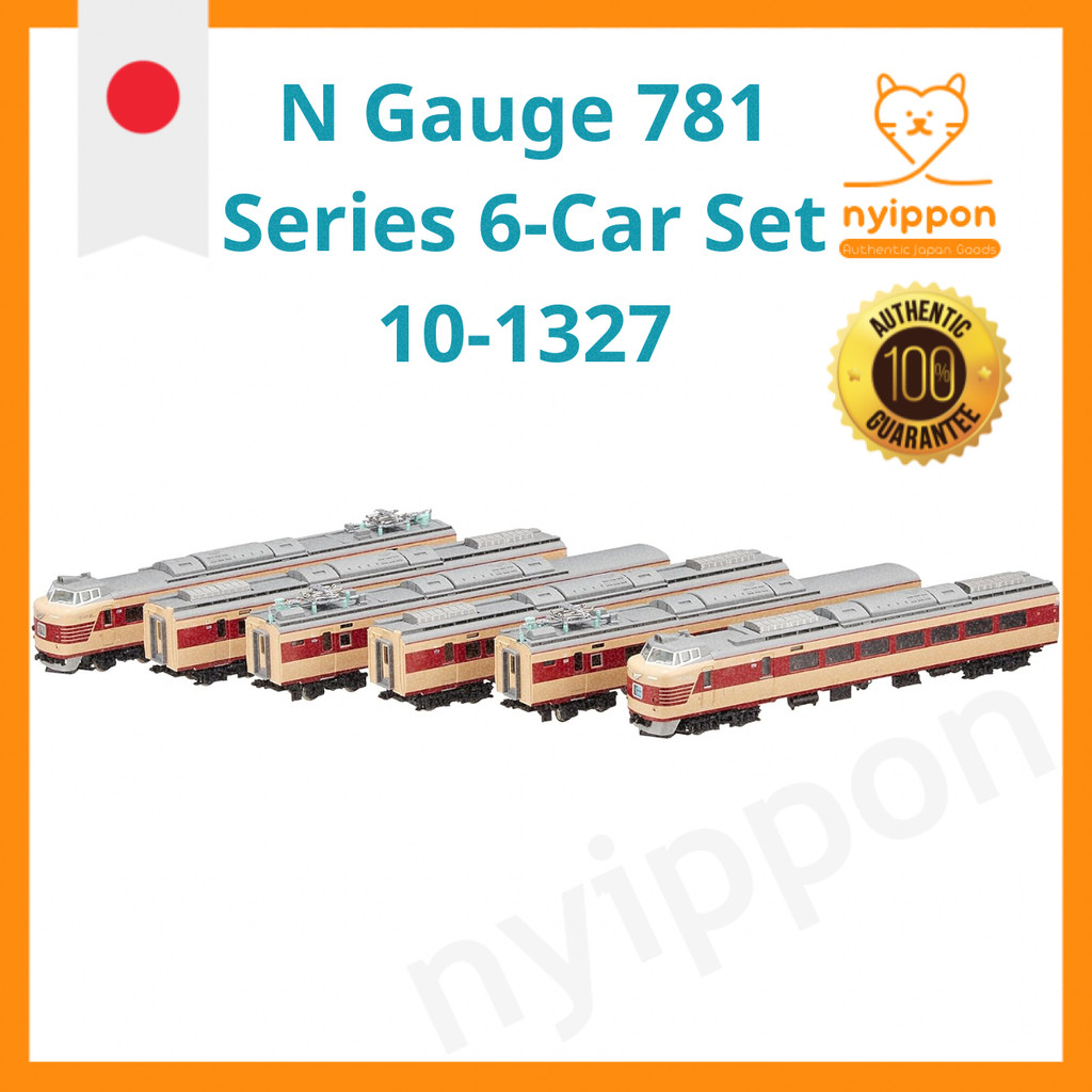 KATO N Gauge 781 Series 6-Car Set 10-1327 Model Train Electric Train ...