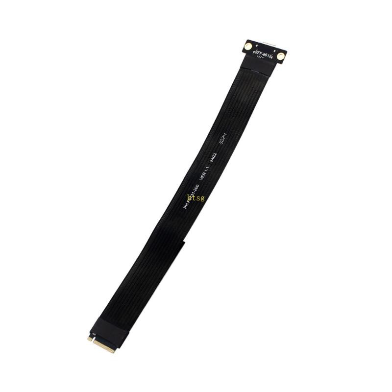 Btsg PCIE4 0 M 2 NVMe M Key Adapter สาย 20 ซม.แปลงเป็น Oculink SFF-8612 ...