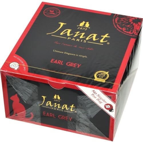 Janat Earl Grey Tea Bag 2g x 50p | Shopee Thailand