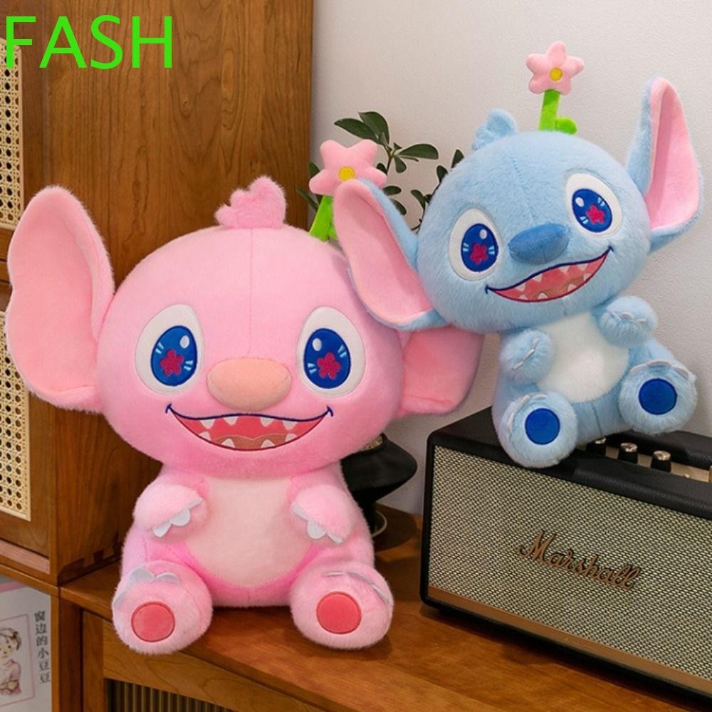 FASH ตุ๊กตานั่ง, Soft Lilo & Stitch การ์ตูนอะนิเมะของเล่นตุ๊กตา,น่ารัก ...