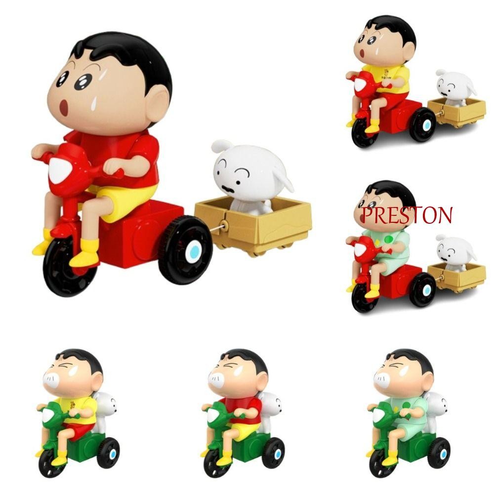 PRESTON Pull line Riding Bike Toys, Dynamic Shin-Life Series White Dog ...