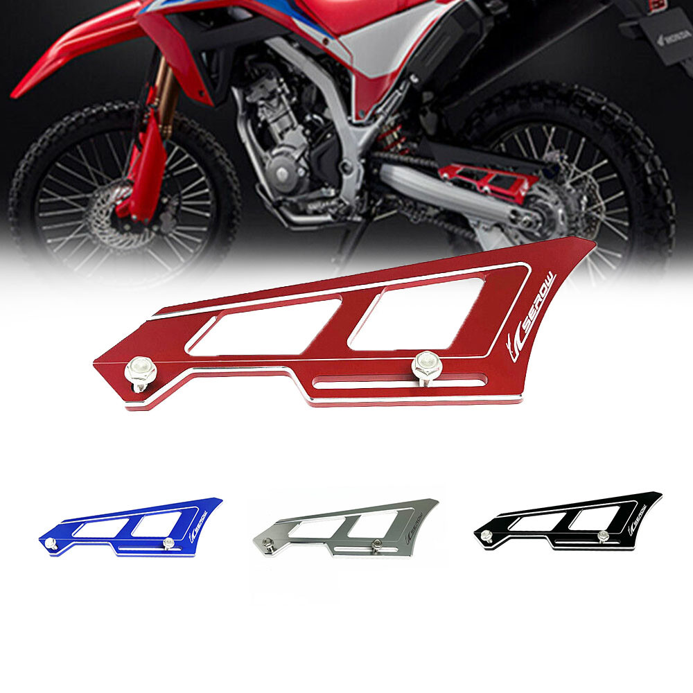 Trail Bike รถจักรยานยนต์ Serow LOGO Chain Guard ฝาครอบป้องกันสําหรับ ...