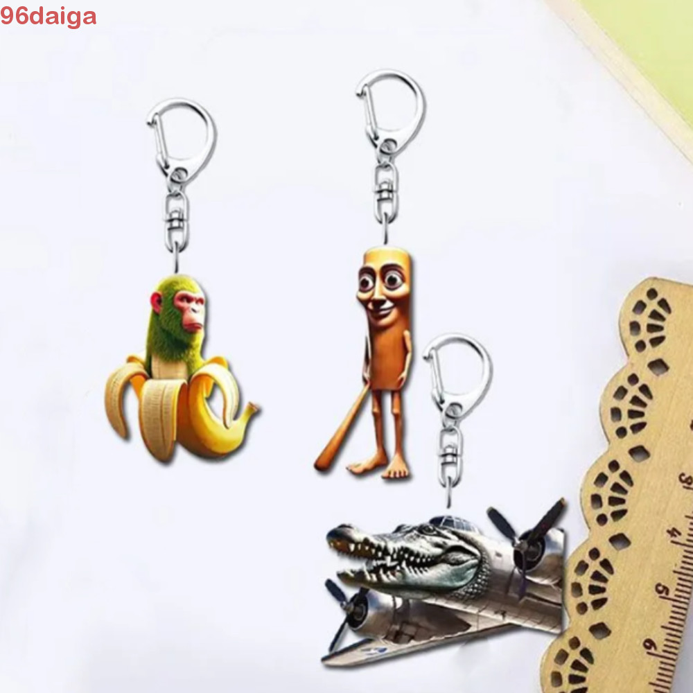 DAIGA TungTungTungSahur พวงกุญแจ, Trulimero Trulicina Boneca Amlam Tung ...