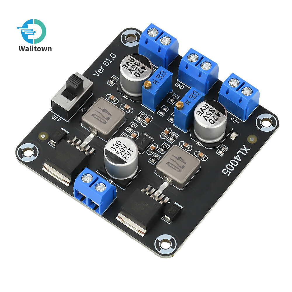 DC-DC 5-32V ถึง 0.8-30V 5A ปรับ Step-Down โมดูล XL4005E1 Dual-Way ...