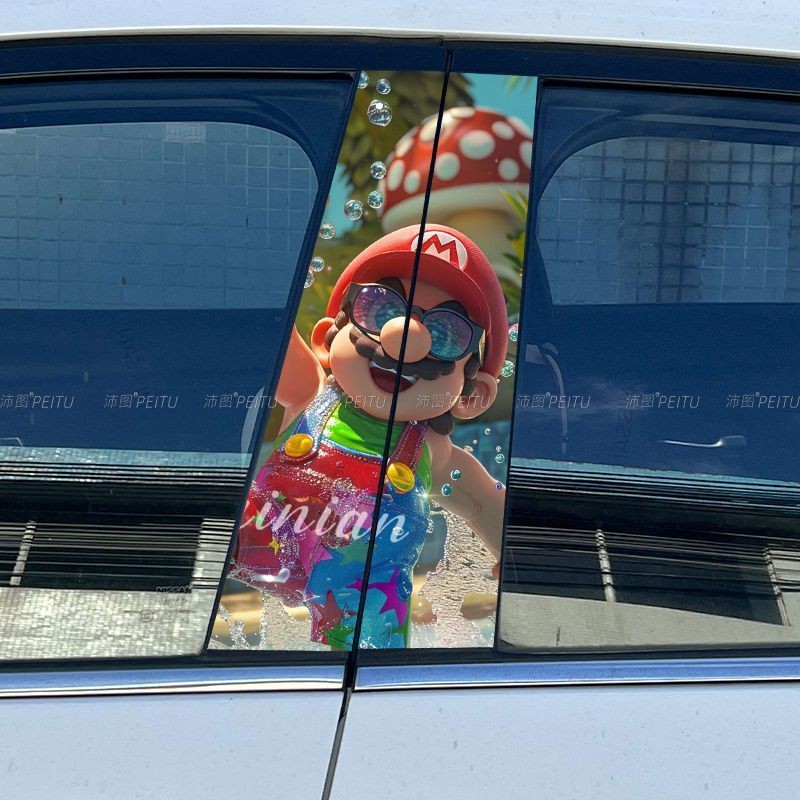 คอลัมน์ตรงกลางรถยนต์ Super Mario Buzz Lightyear ที่ไม่ซ้ํากัน Creative ...