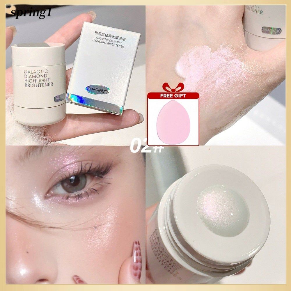 【ของขวัญ】ไฮไลท์เตอร์ลิควิด Galaxy Diamond Pearlescent ประกายแวววาว ...