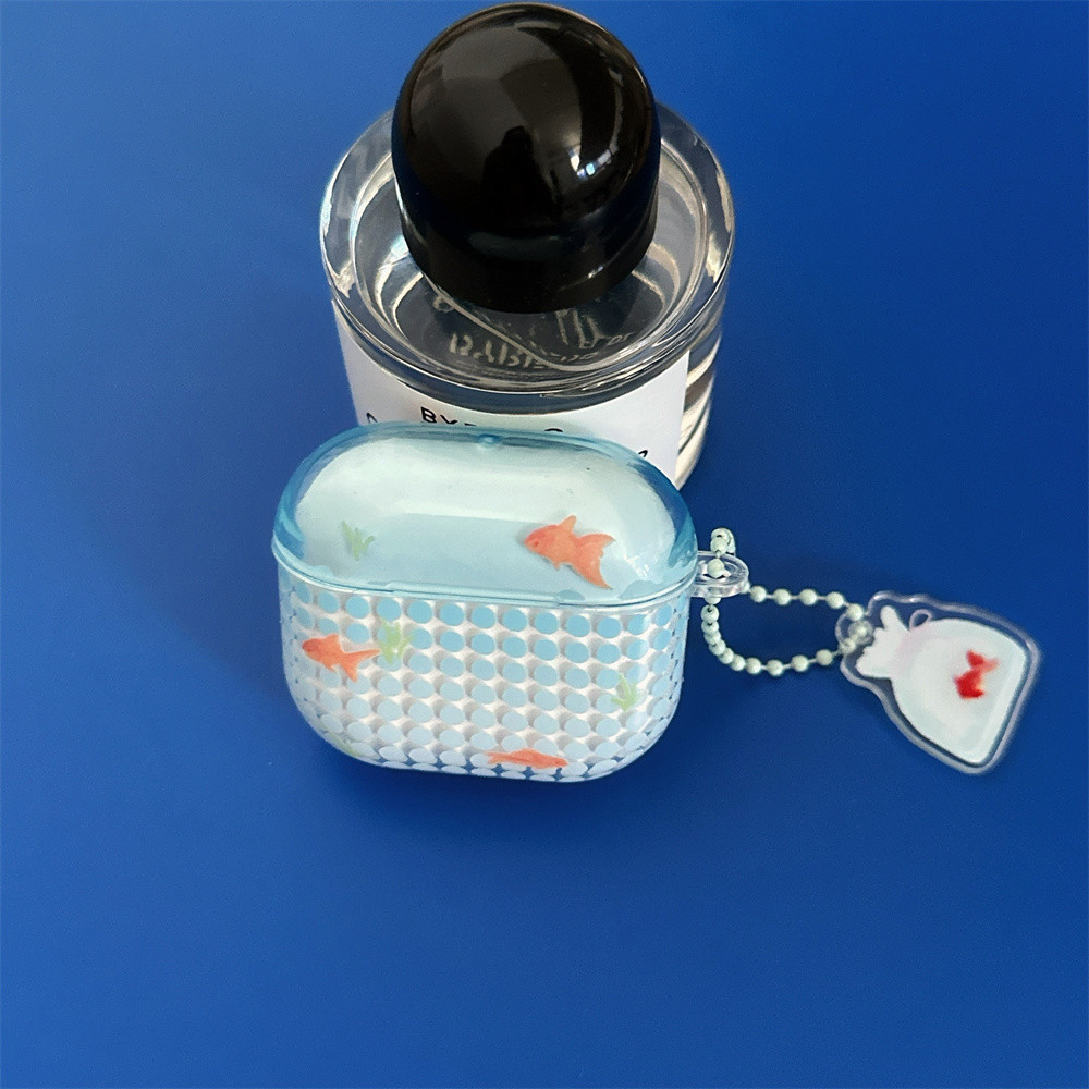 INS Gold Fish Blue Wave point IMD หูฟังไร้สายบลูทูธป้องกันกรณีใช้งาน ...