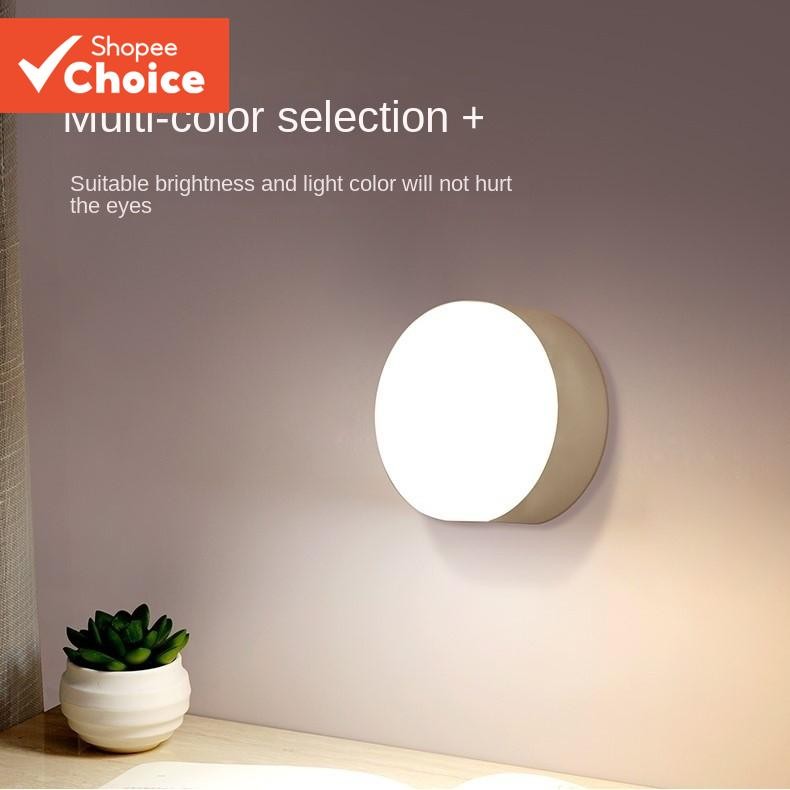 Stick Tap Push Lamp Night light USB Stick-on Push light Wireless Cabin ...
