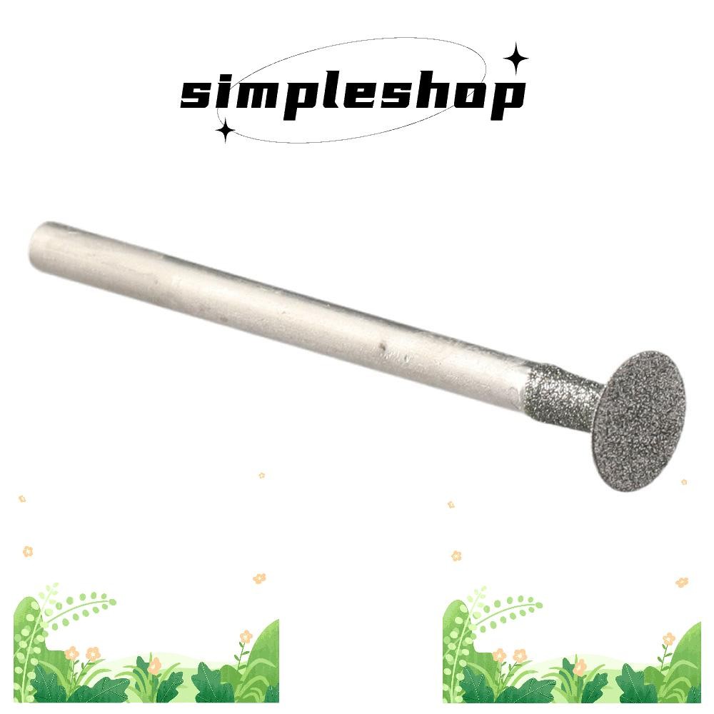 SIMPLESHOP หัวเจียรเพชร รูปตัว T 3 มม. Shank Burrs ชุด Bit, ตัดชิ้นแกะสลักเครื่องมือเพชรตัด Bits ...