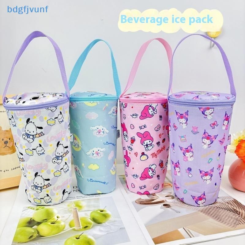 BDGF Sanrio ถ้วยน้ํามือถือกระเป๋า Hello Kitty ฉนวนกันความร้อนเย็นเก็บ ...