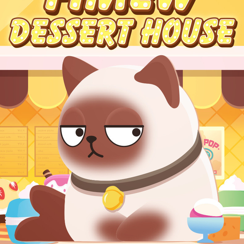 P POPMART POPMART Fish Meow Dessert Nest Series Figure-Made Mystery Box ...