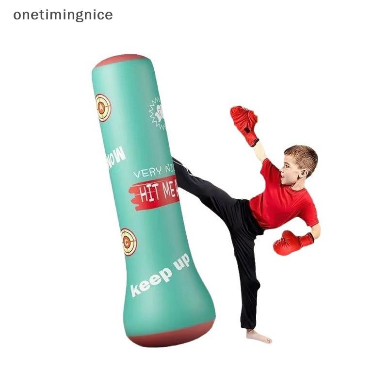 Onetimingnice Boxing Punching Bag Boxing Muay Thai Inflatable Boxing ...