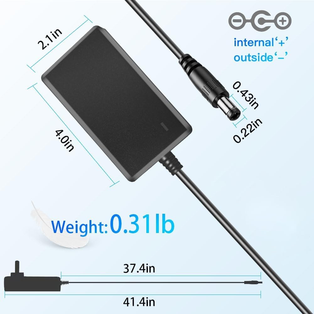 12V 3.5A Power Adapter AC 100V-240V Converter DC 12โวลต์3.5amp Wall Power Supply 12V 1000mA ...