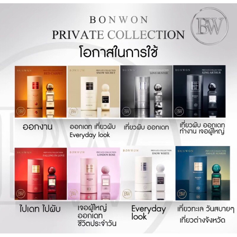 น้ำหอมBONWON ลิมิเตดขนาด 50Ml หอมติดทน 16-24ชม | Shopee Thailand