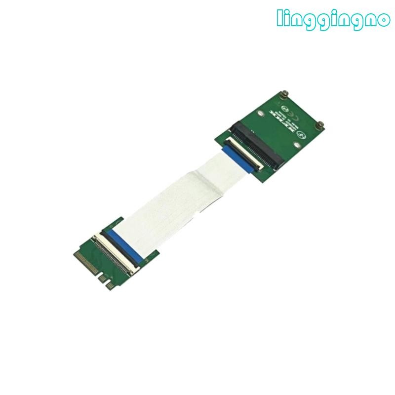 RR Mini PCIE ถึง Mini PCIE A + E Key M 2 NGFF เครือข่ายการ์ดสายต่อ FPC ...